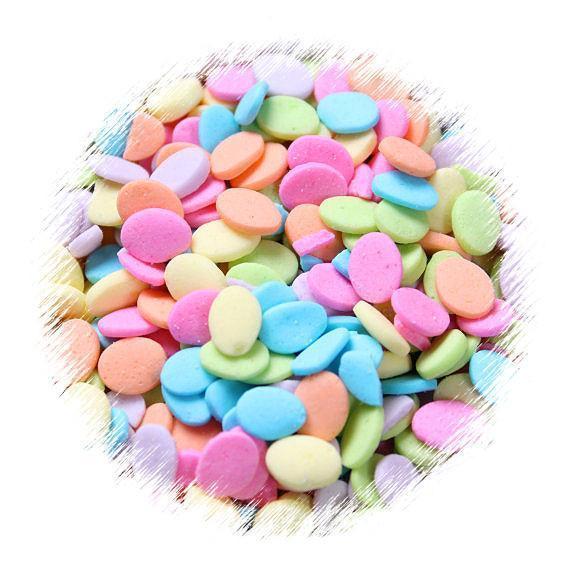 Pastel Confetti Oval Sprinkles (Large) | Bulk n Bits